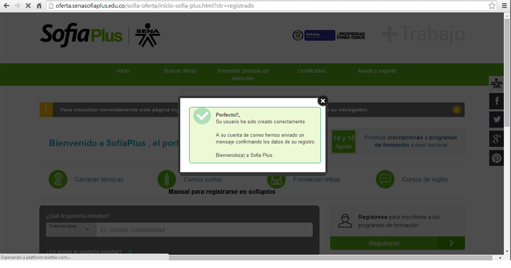Sofía Plus: así te inscribes y accedes a carreras y cursos SENA